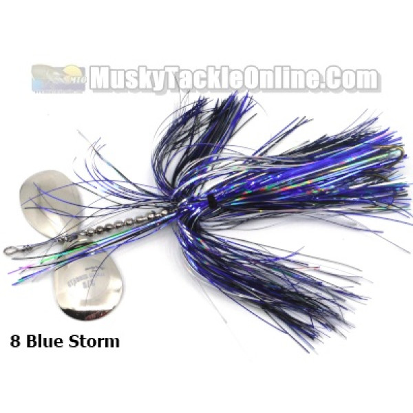 MuskyFrenzy Lures - Stagger Blade 8/9 - Musky Tackle Online