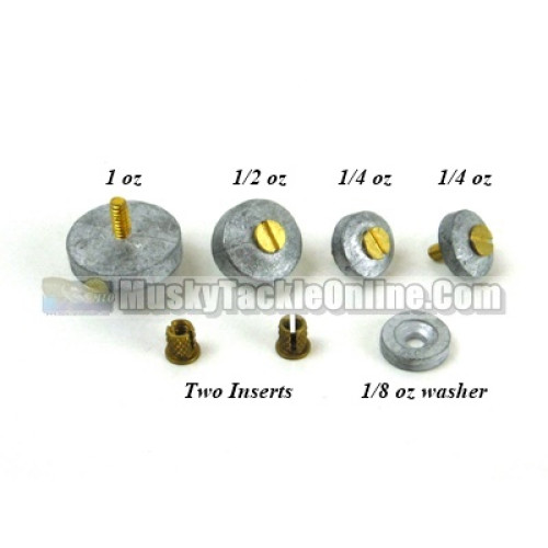Suick Lures - 7 Piece Weight Kit - Musky Tackle Online